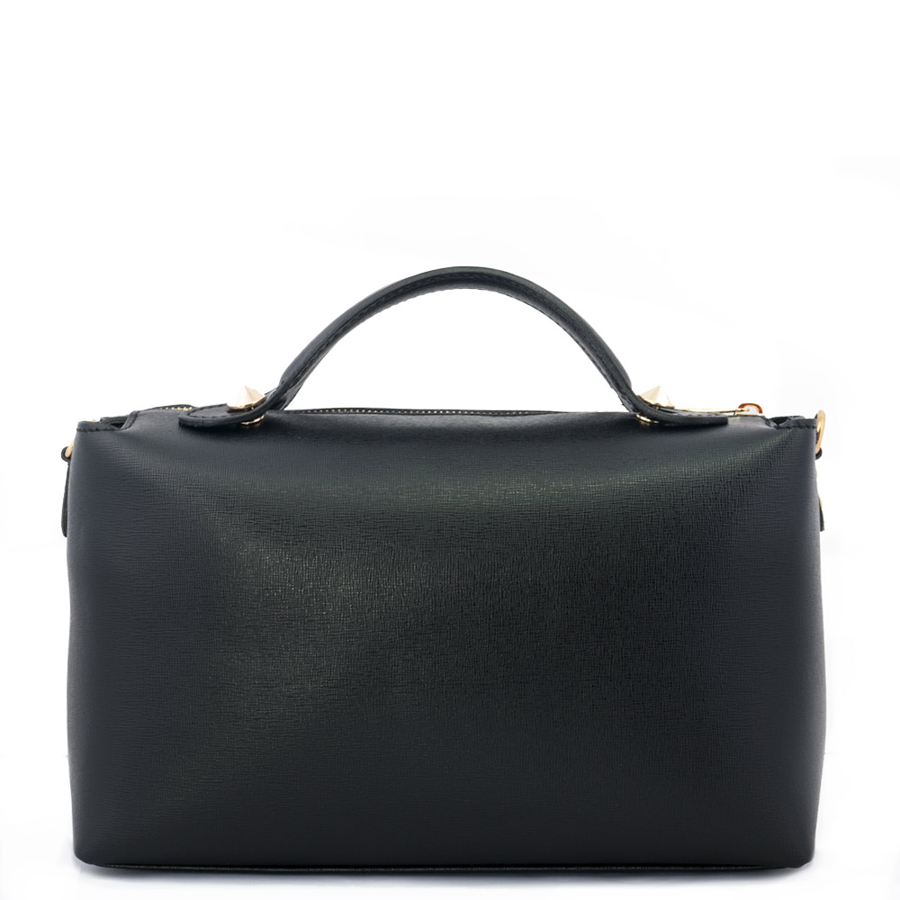 Geanta piele neagra GF397