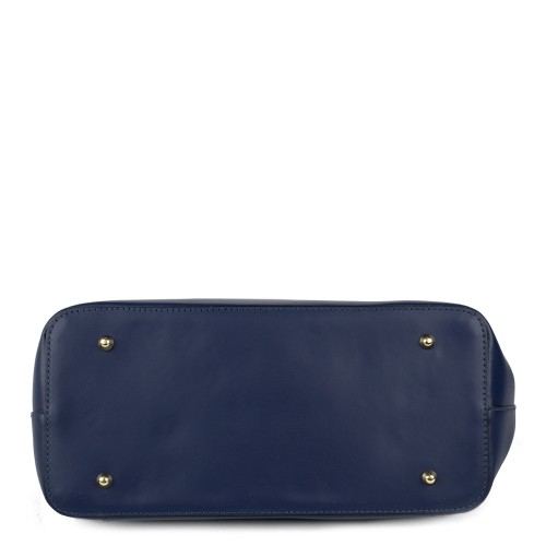 Geanta piele bleumarin GF994