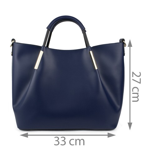 Geanta piele bleumarin GF994